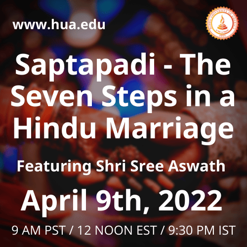Saptapadi - The Seven Steps in a Hindu Marriage