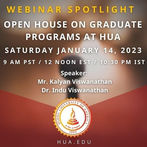Open House on Graduate Programs at HUA