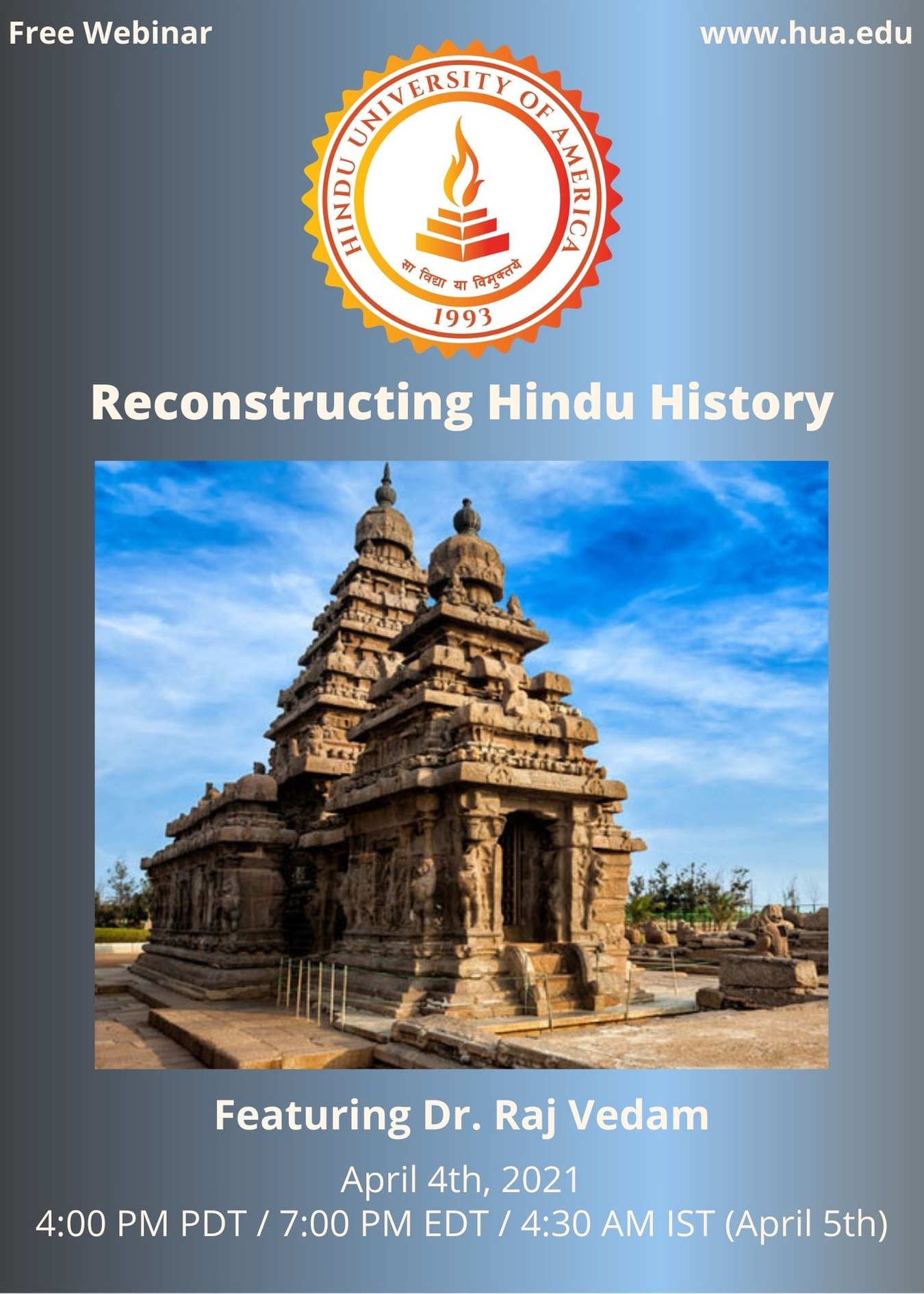 Reconstructing Hindu History