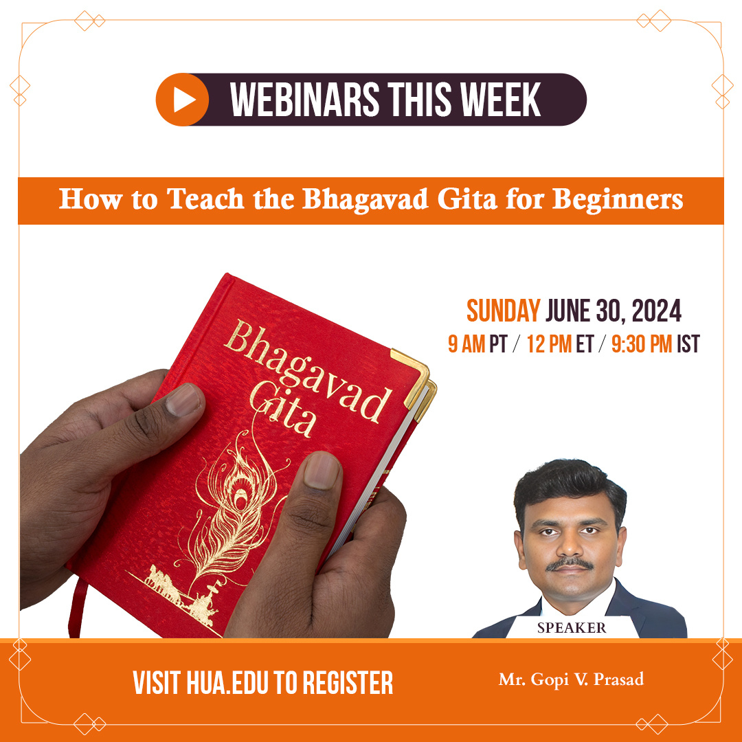 How to Teach the Bhagavad Gita for Beginners