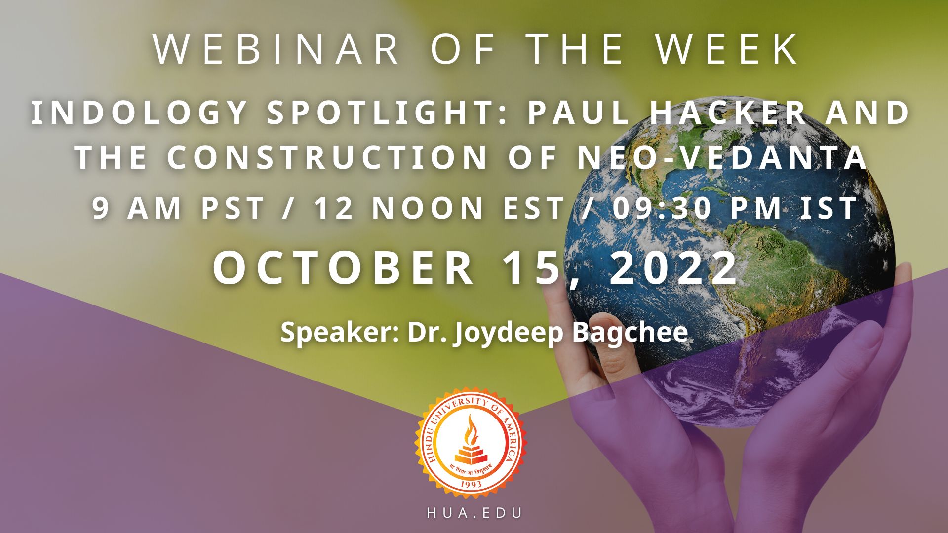 Indology Spotlight: Paul Hacker and the construction of Neo-Vedanta