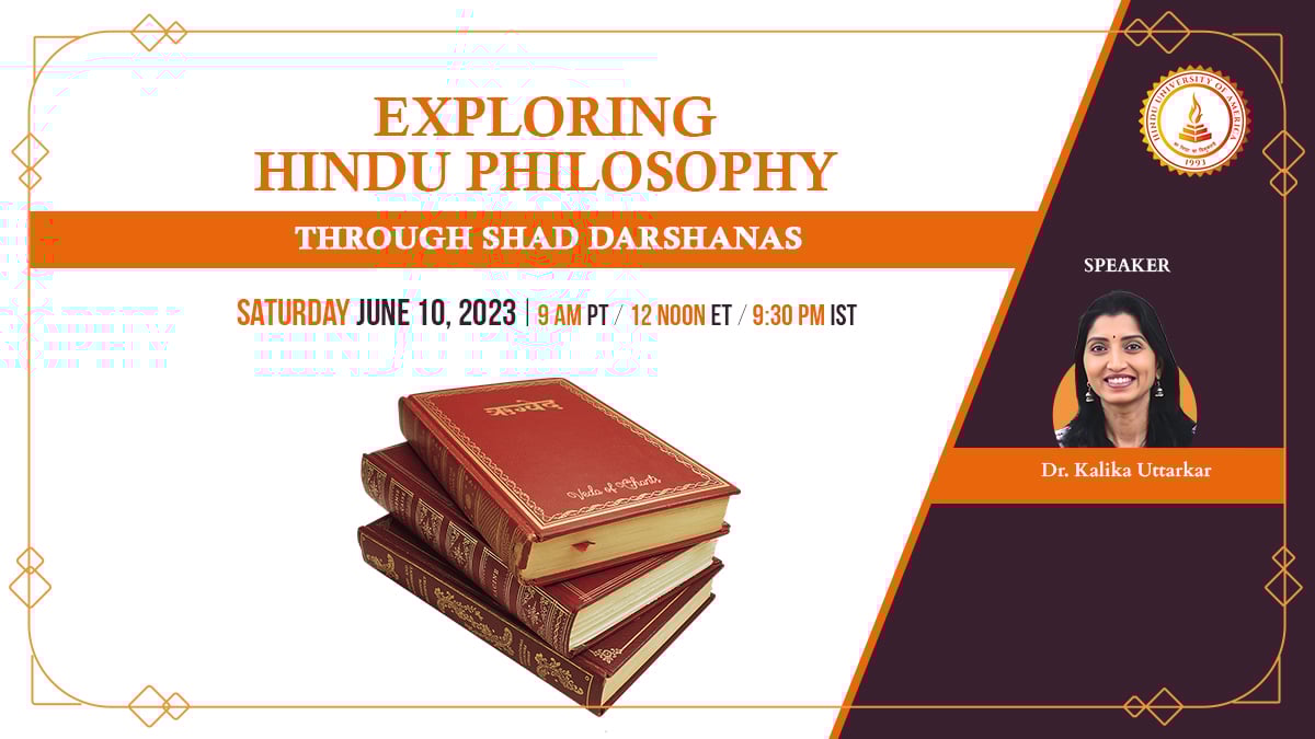 Exploring Hindu Philosophy through Shad Darshanas