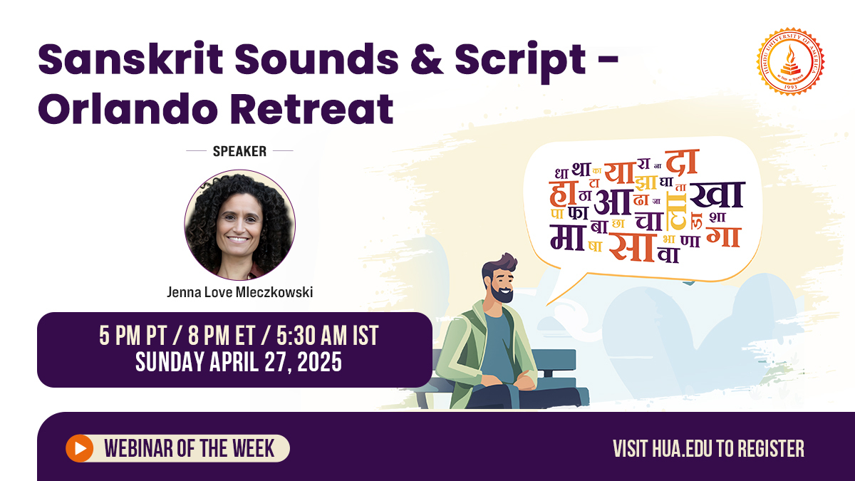 Sanskrit Sounds & Script - Orlando Retreat